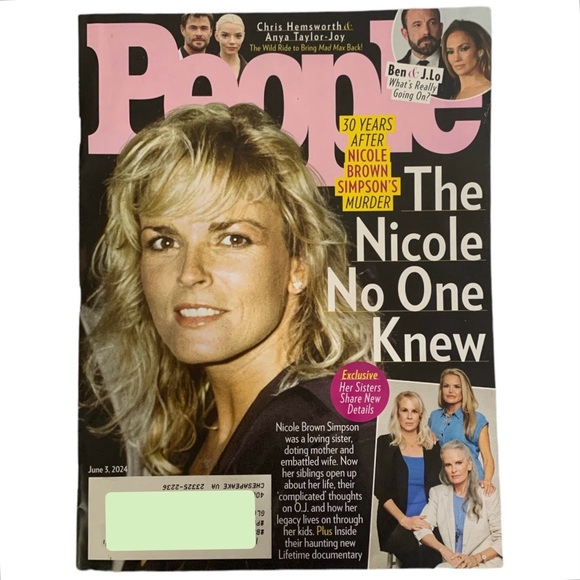 People Magazine | Accents | People Magazine June 3 224 Nicole Brown ...